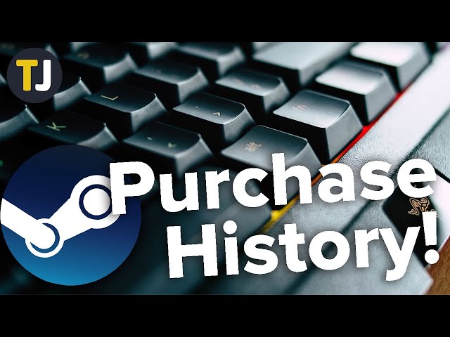 How to check your total Steam spending and purchase history