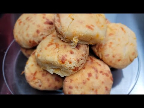 HOW TO MAKE HOMEMADE CHEDDAR CHEESE BISCUITS (Biscuits Recipe)