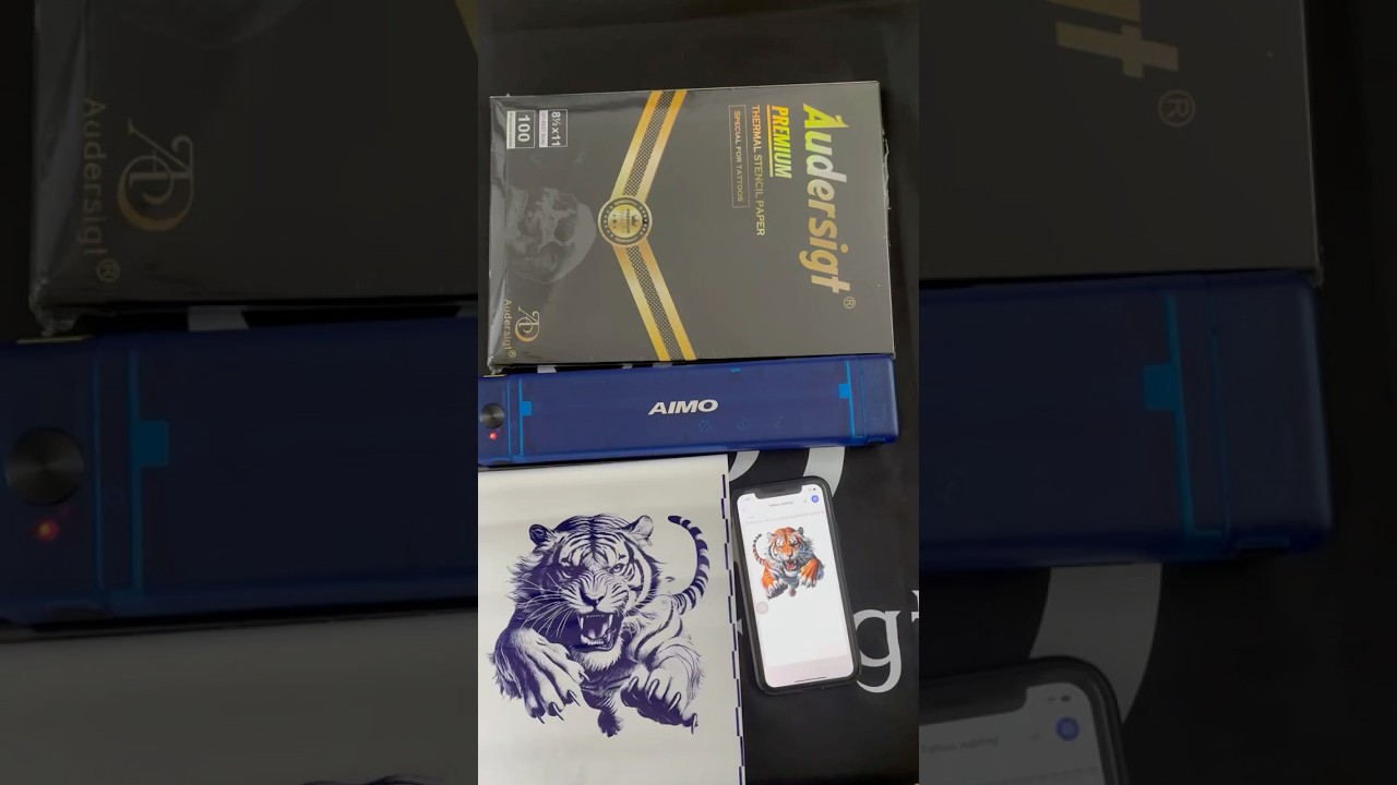 Ready to revolutionize your craft? Meet the *AIMO Upgraded T08F 2025 Tattoo Printer Machine #tattoo