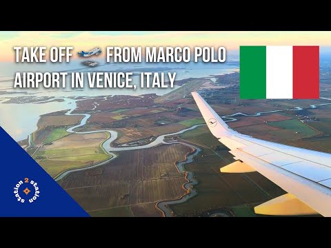 Takeoff 🛫 from #Venice Marco Polo airport (VCE) in #Italy 🇮🇹 heading to Frankfurt