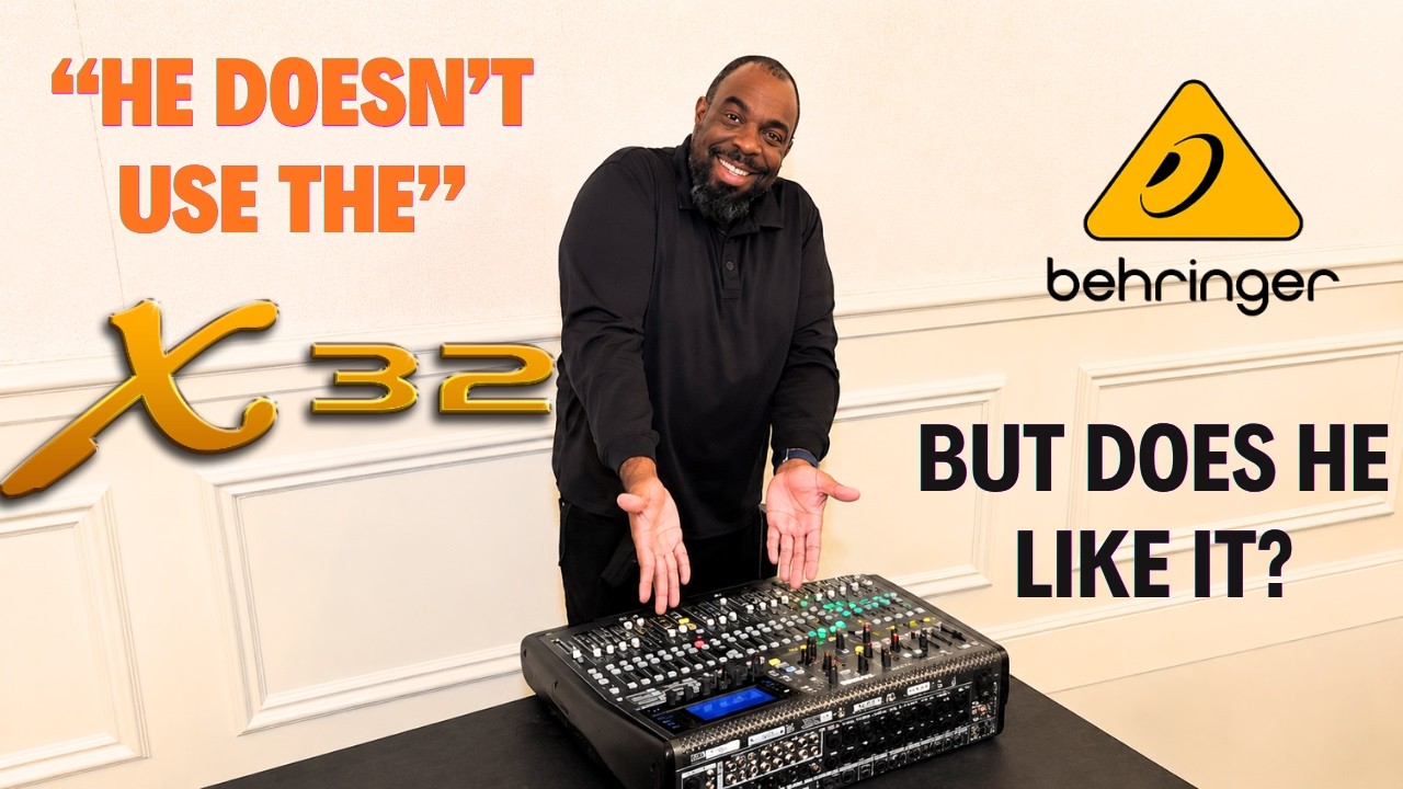 Who says I dont use the Behringer X32