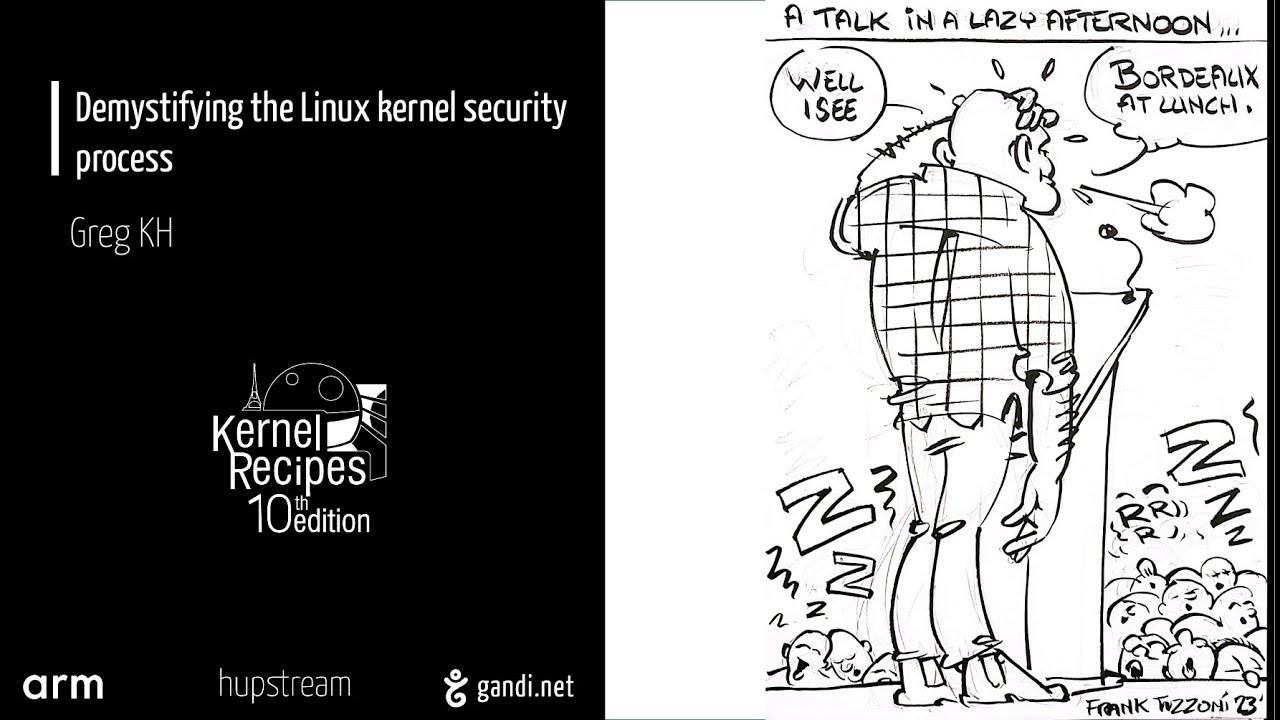 Kernel Recipes 2023 - Demystifying the Linux kernel security process