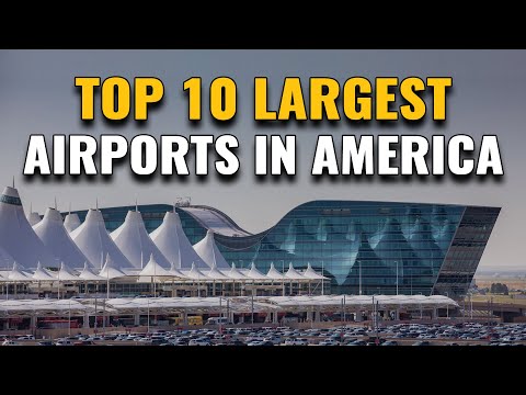 Top 10 Biggest Airports in the USA 2023