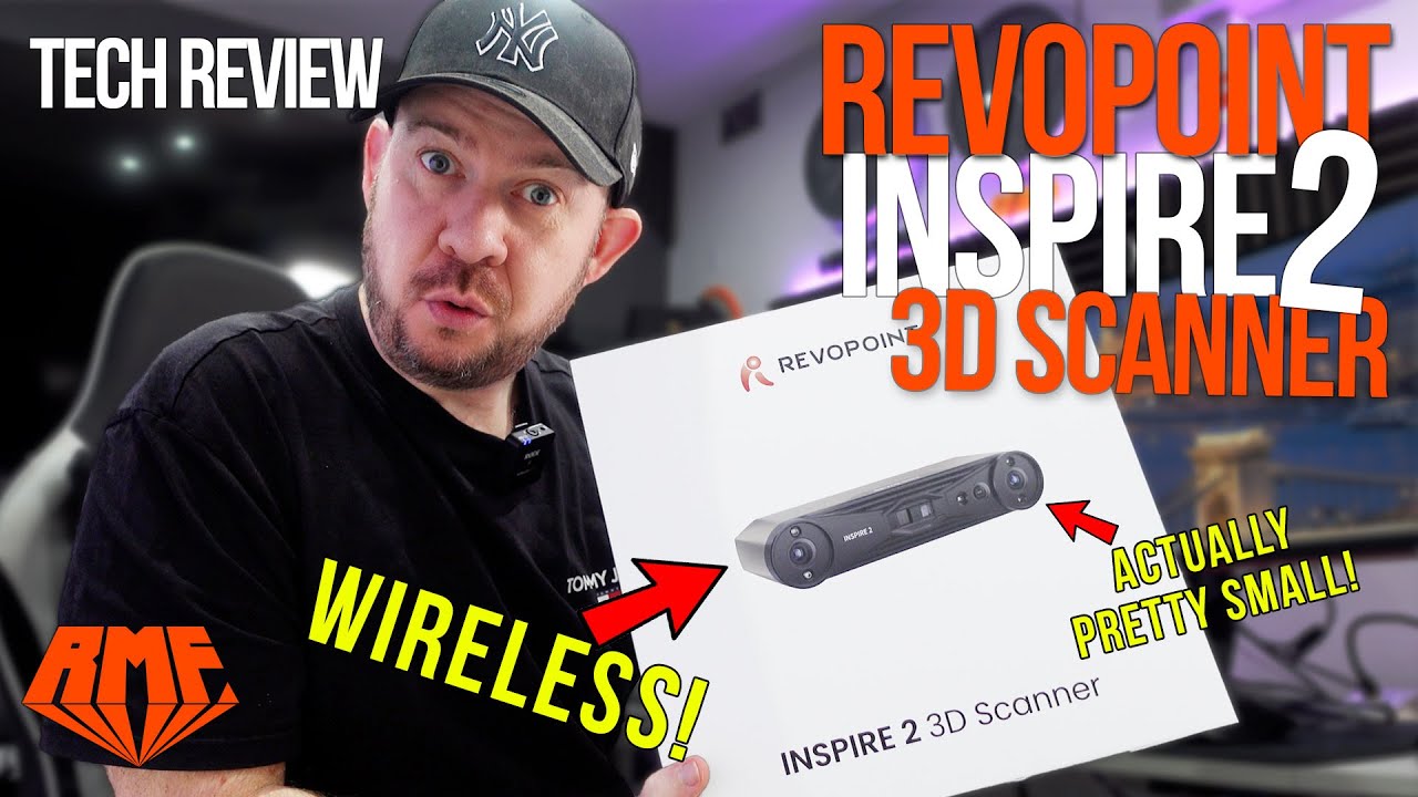 Revopoint INSPIRE 2 Review | 3D Scanning for 3D Printing Car Parts (Mobile Kit Test!)