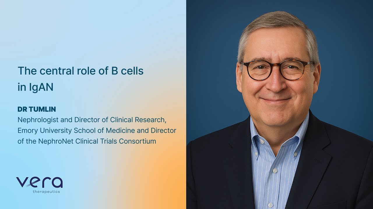 The central role of B cells in IgA Nephropathy, Dr James Tumlin