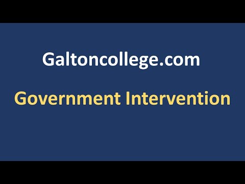 Government Intervention