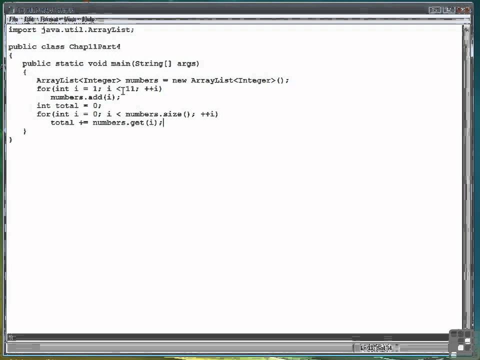11 04 Accessing ArrayList Elements