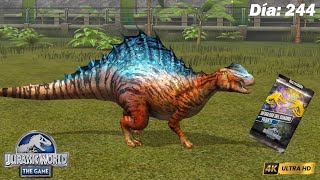 Día 244: EDMONTOSAURUS al Nivel 40; ¡SORPRESA! Nueva Criatura Temporada????; Jurassic World The Game