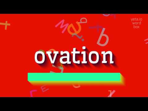 How to say "ovation"! (High Quality Voices)
