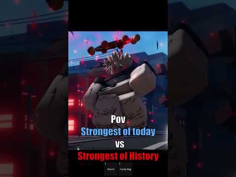 The strongest of today vs History be like sukuna vs gojo aut roblox #roblox#autupdate