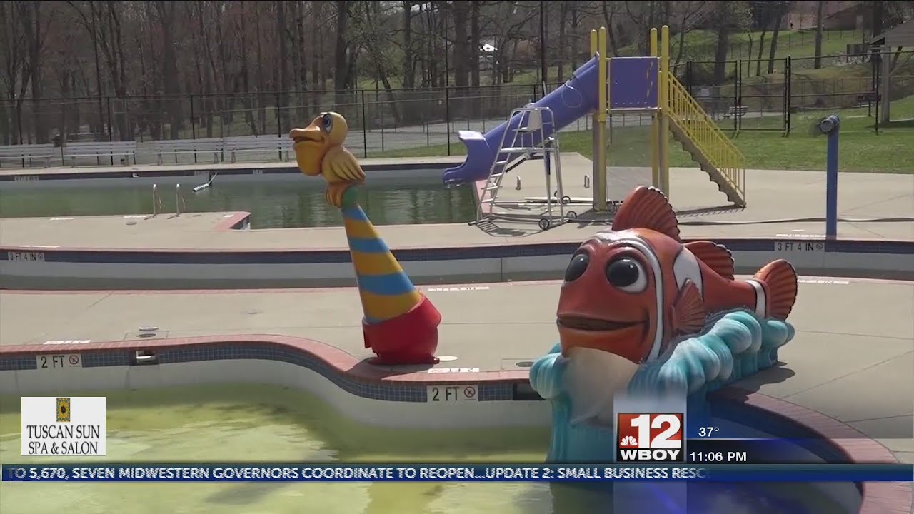 Officials discuss the opening Clarksburg Splash Zone concerns due to COVID-19