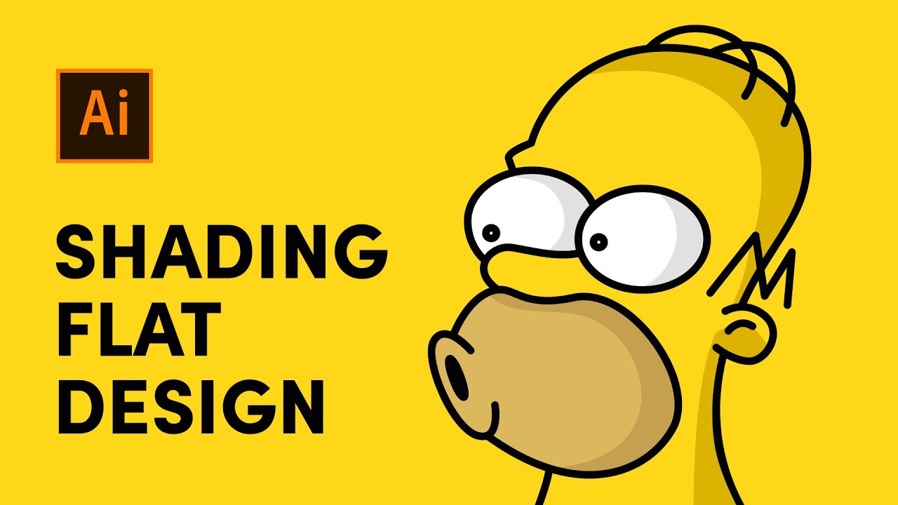 Illustrator Tutorial: Shading a Flat Design Illustration