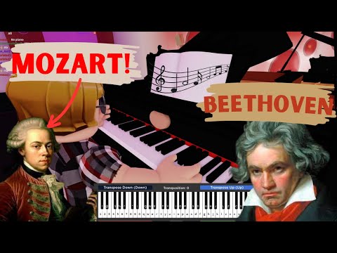 I played INSANE CLASSICAL MUSIC on ROBLOX GOT TALENT...