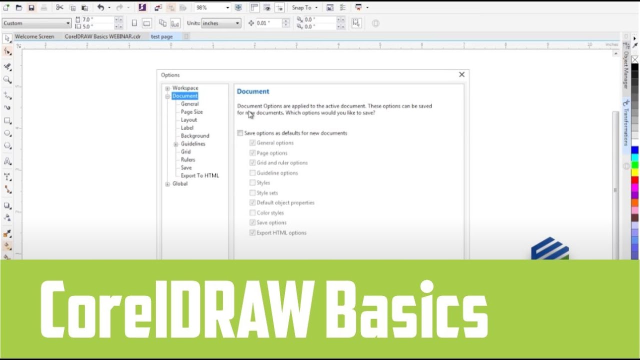 CorelDRAW Basics 2