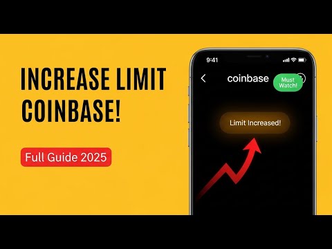How To Increase Limit In Coinbase (Full Guide) 2025!