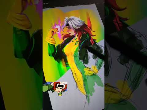 Rogue the Ace of Hearts #xmen #marvel #comics #fanart #digitalart