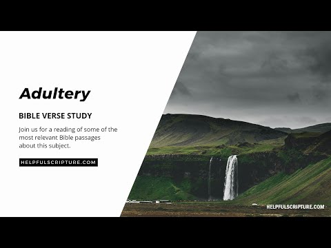 Bible Verses About Adultery