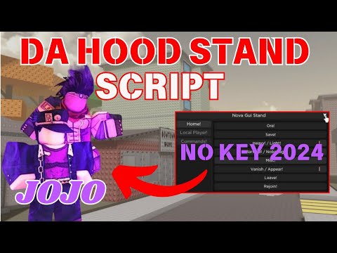 *NEW* Da Hood Stand Script FIXED | PC & MOBILE | PASTEBIN 2024