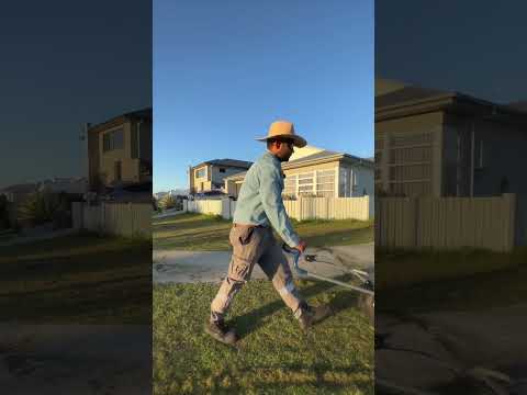 Basics of cutting grass #gardening #australia #hamptonstyle #skills #viral