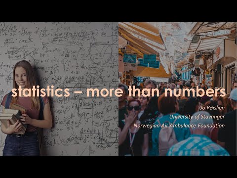 Statistics – more than numbers