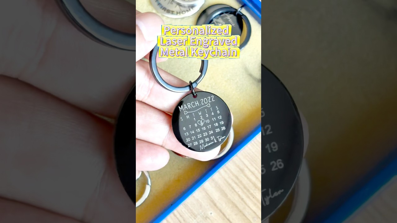 Customized UV Printed Keychain