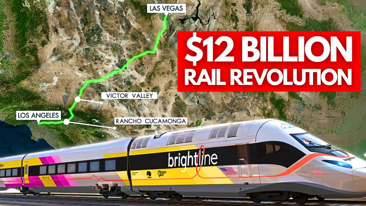 Brightline West: The $12 BILLION Railway America Has Been Waiting For
