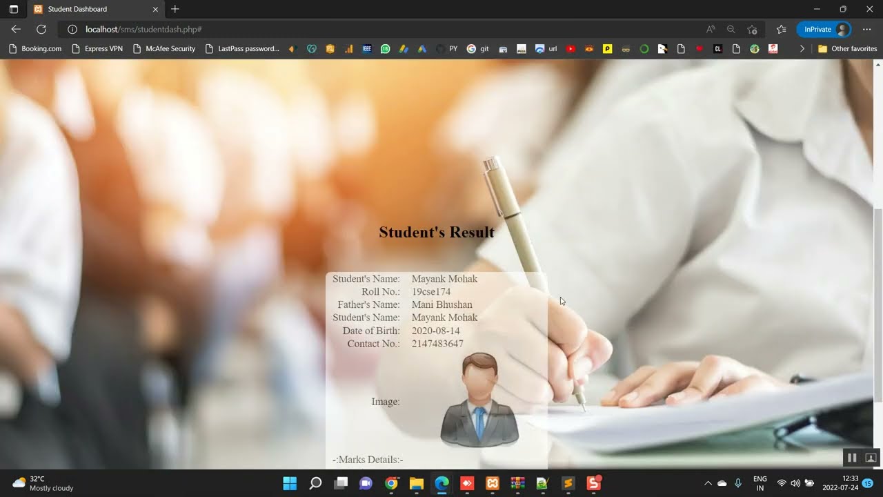 College Management System in PHP - OKOK PROJECTS- Final Year Projects ...