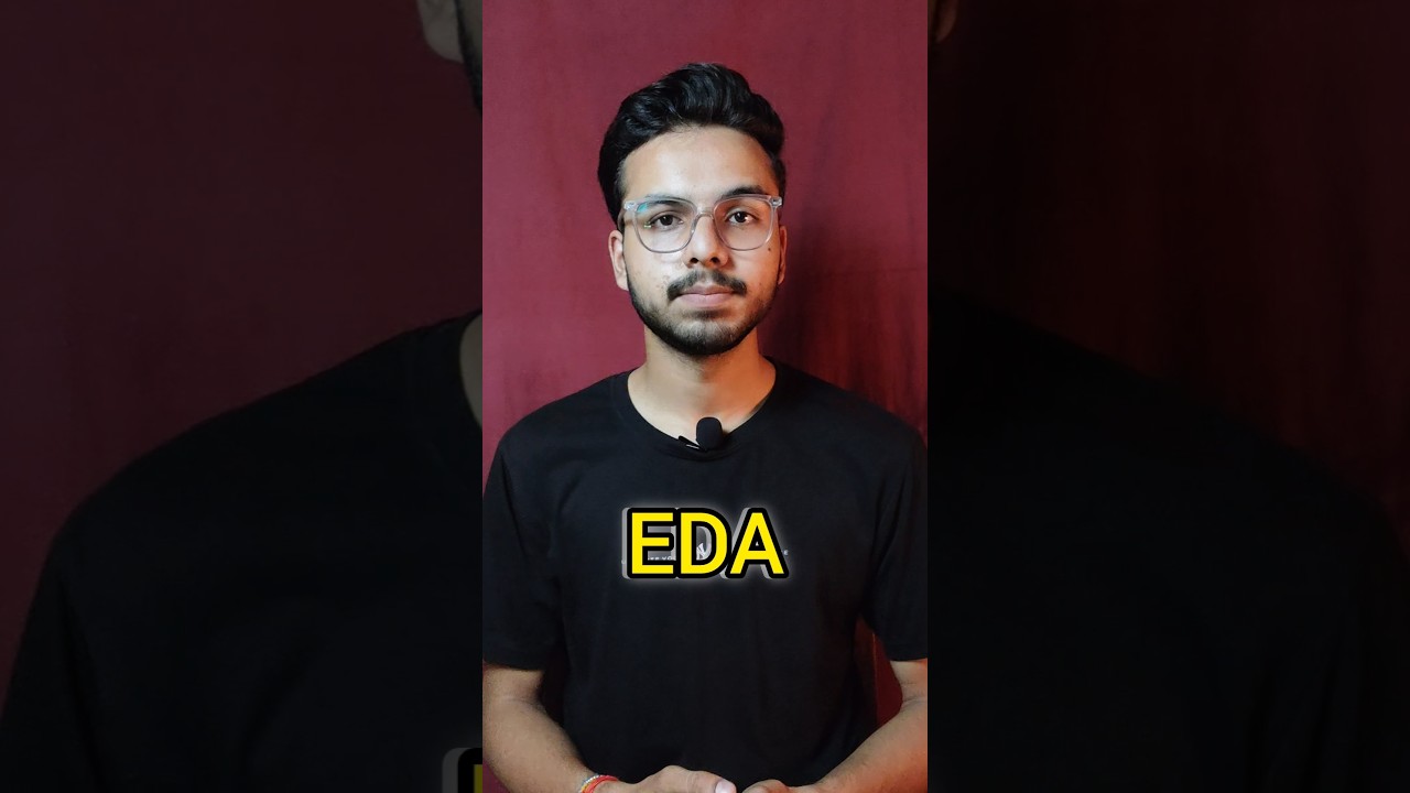 What is EDA. How it helps to analyse data. #technology #education #shorts #tech
