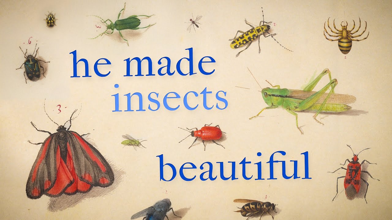 He Painted Bugs Like Jewels — And Changed Science Forever
