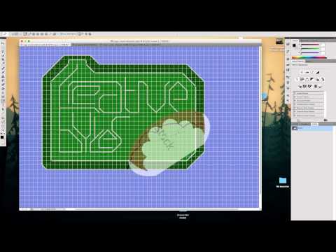 Making the CB logo.