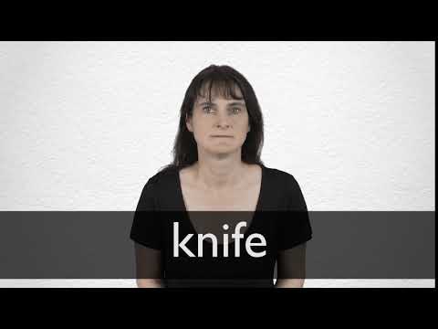 How to pronounce KNIFE in British English