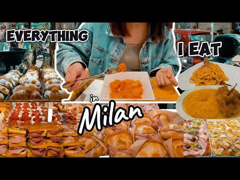 What I Eat in A Day in Milan - Italy ๐ฎ๐น๐๐