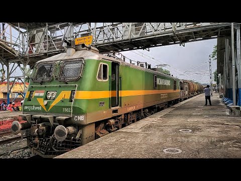 TRIPLE WAG-9 ACTION || BWN + CNB + LGD || INDIAN RAILWAYS