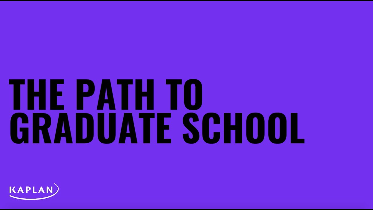 Path to Grad School