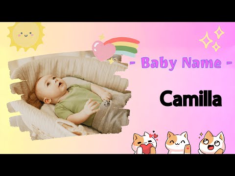 CAMILLA | Camilla name meaning | Girl Name Meaning | Acolyte of religious rituals (an attendant) (20