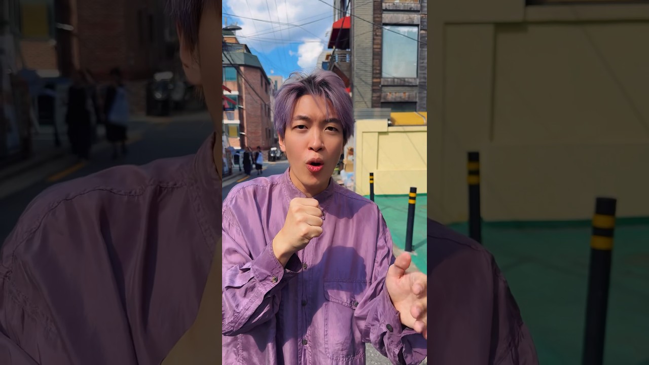 Human echo weather report in Korea!! 🤯#beatbox #challenge #echo #fyp