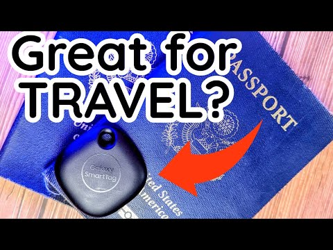 Using A Samsung Smart Tag To Track My Bags AROUND THE WORLD! Galaxy Smart Tag Review