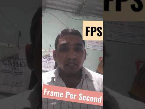 FPS full form (Frame Per Second)