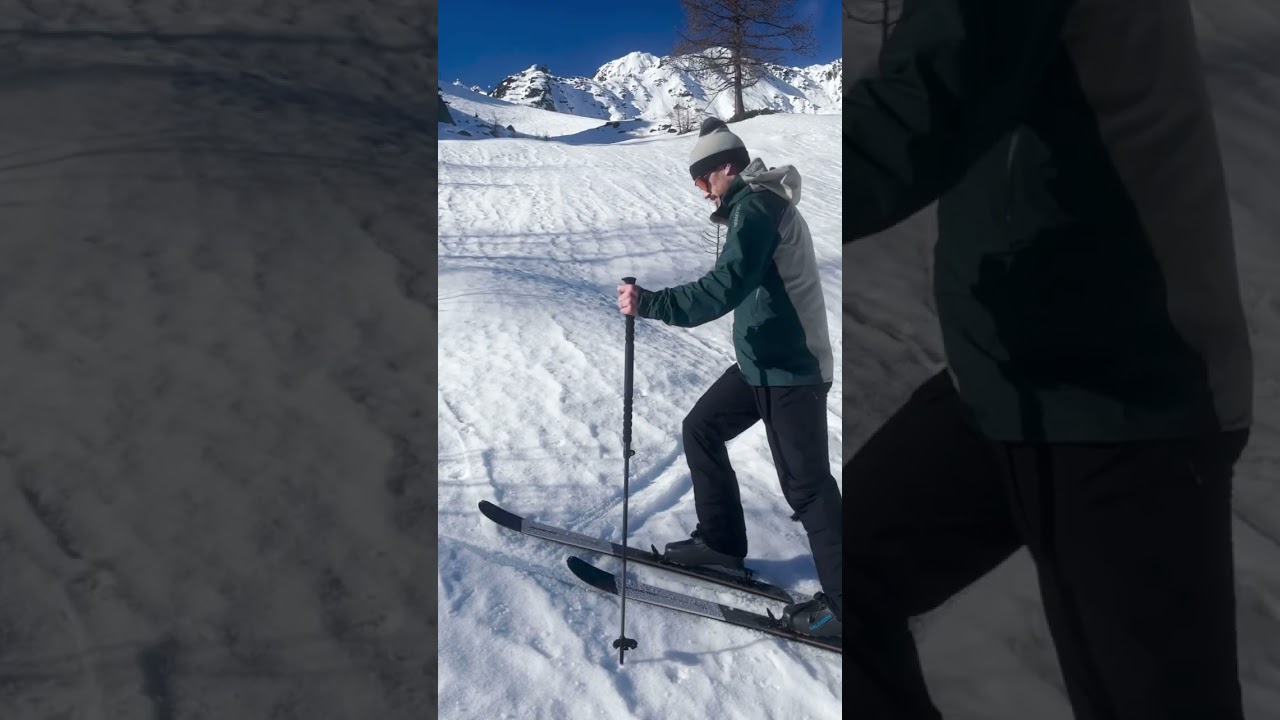 Here's how to start skinning and master that dreaded kick turn. 😎 #shorts #howto