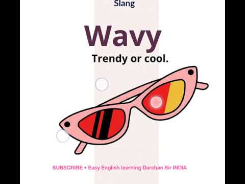 Wavy Means in English #meaning #trending #viral #english #education #darshansirindia #study #yt #