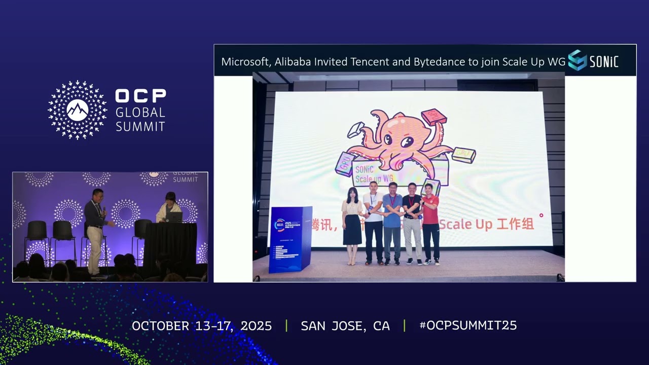 SONiCs Scale up AI Cluster approach