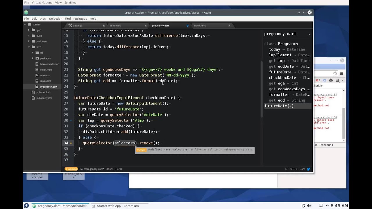 Dart Web Programming for Beginners:  22 More Removing Elements