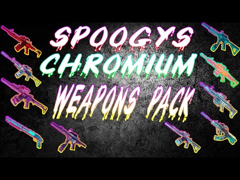 Spoogys Chromium Weapon Pack! Exclusive Custom Weapons Pack! Ultimate GTA 5 Fivem weapons pack