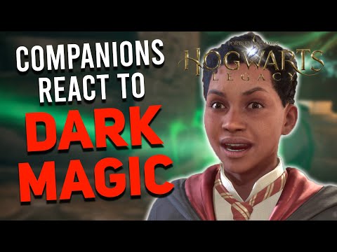 Hogwarts Legacy: What Happens If You USE DARK MAGIC? (Companion Reactions to Unforgivable Curses)