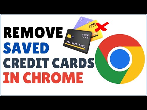 How to Remove Saved Credit Card (Payment Method) from Google Chrome