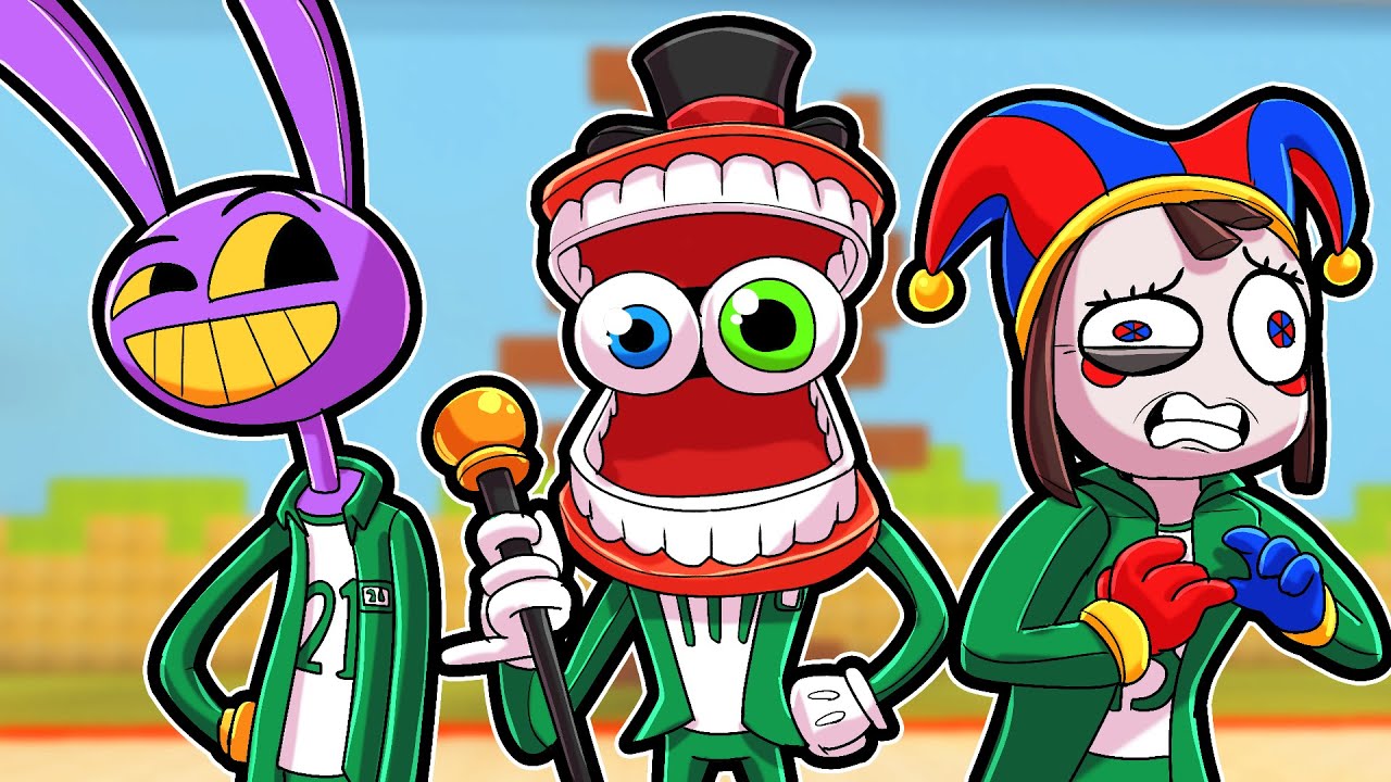 Amazing Digital Circus TRAPPED inside SQUID GAME! (Roblox)