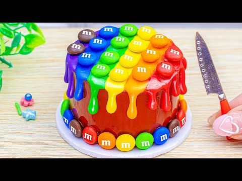 Rainbow Cake Decorating 🌈 1000+ Satisfying Miniature Chocolate Cake Decorating By Cakes King