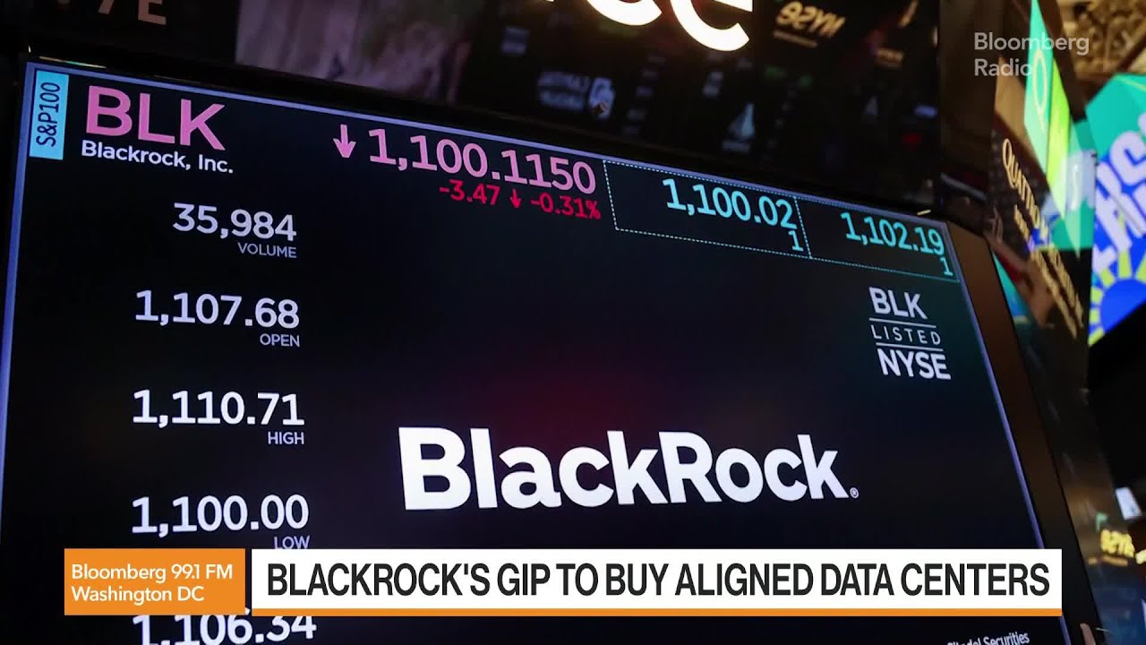 BlackRock’s GIP Buys Aligned Data Centers in $40B Bet