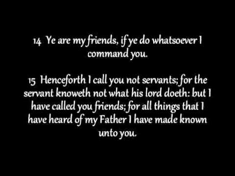John Chapter 15 KJV AV Read Along