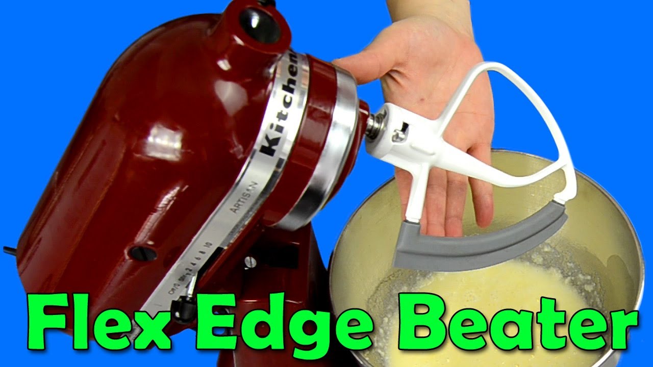 KitchenAid Flex Edge Beater: Baking Quick Tip by Cookies Cupcakes and Cardio